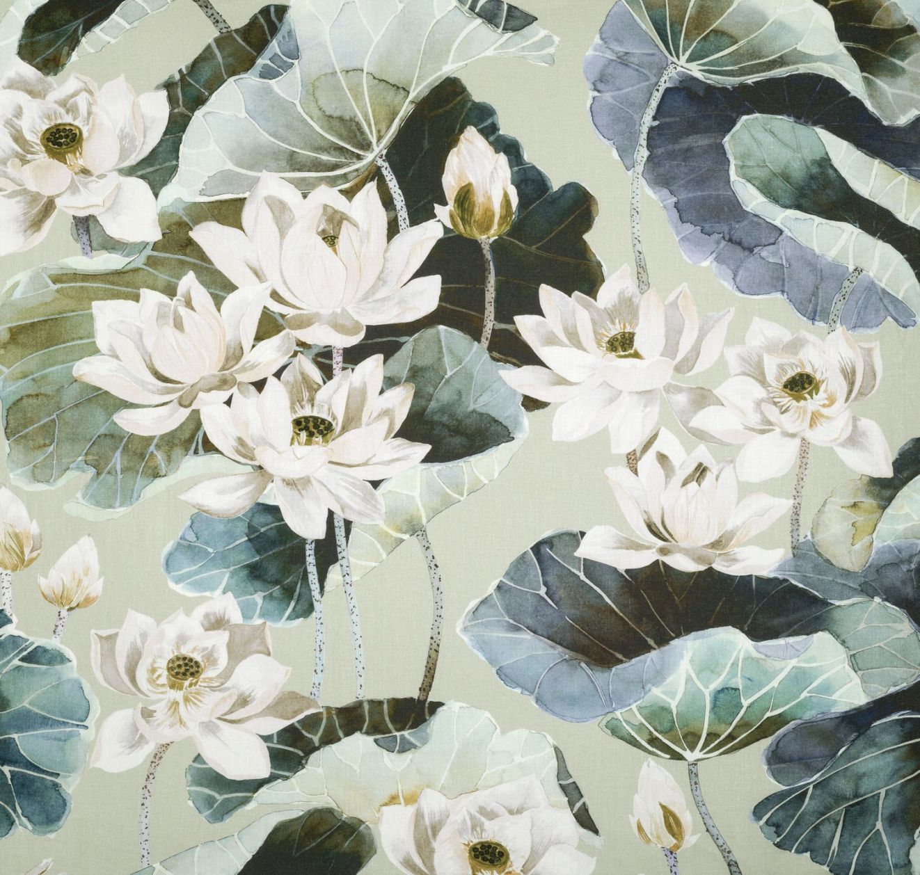 James Dunlop Textiles Lotus Drapery Fabric | Premier Fabrics